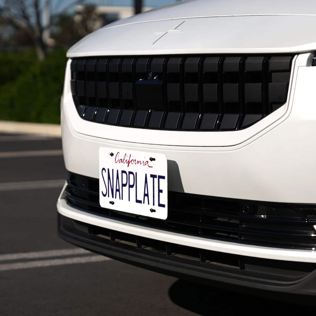 Polestar 2 No-Drill Removable License Plate Mount - SnapPlate – EveryAmp