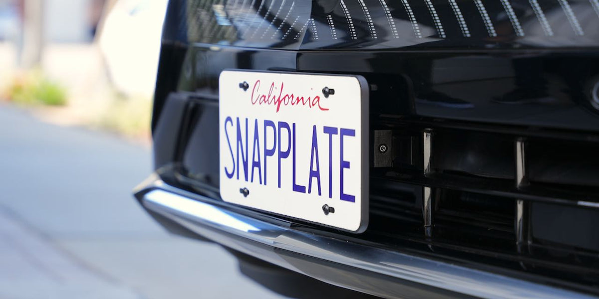 Cadillac LYRIQ Front License Plate Bracket (SnapPlate) – EveryAmp